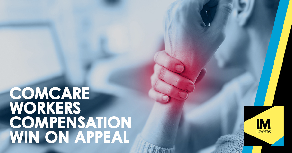 Rejected Comcare Claim Won on Appeal